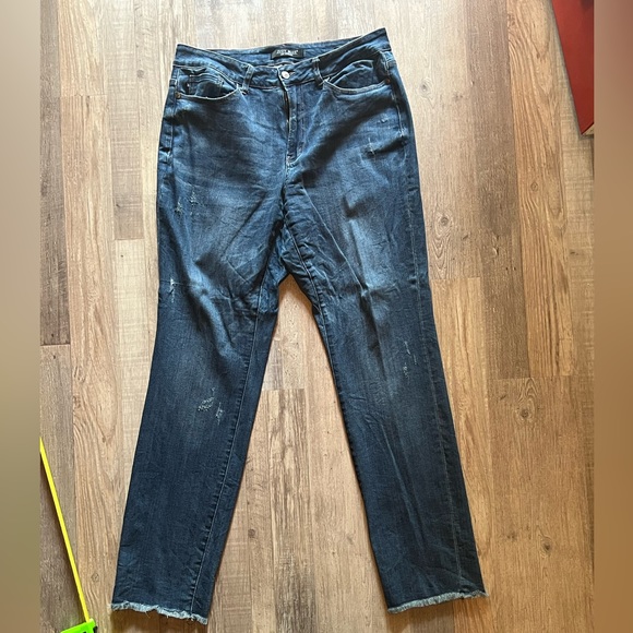 Judy Blue | Jeans | Judy Blue Long Inseam Unfinished Cuff Yes Please ...